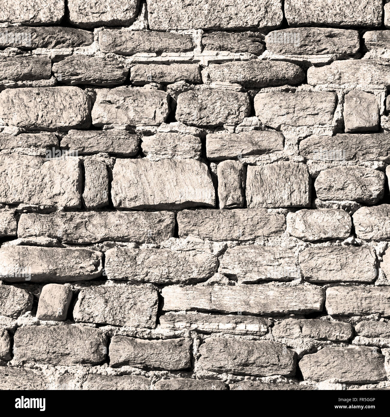 step brick in greece old wall and texture material the background Stock ...