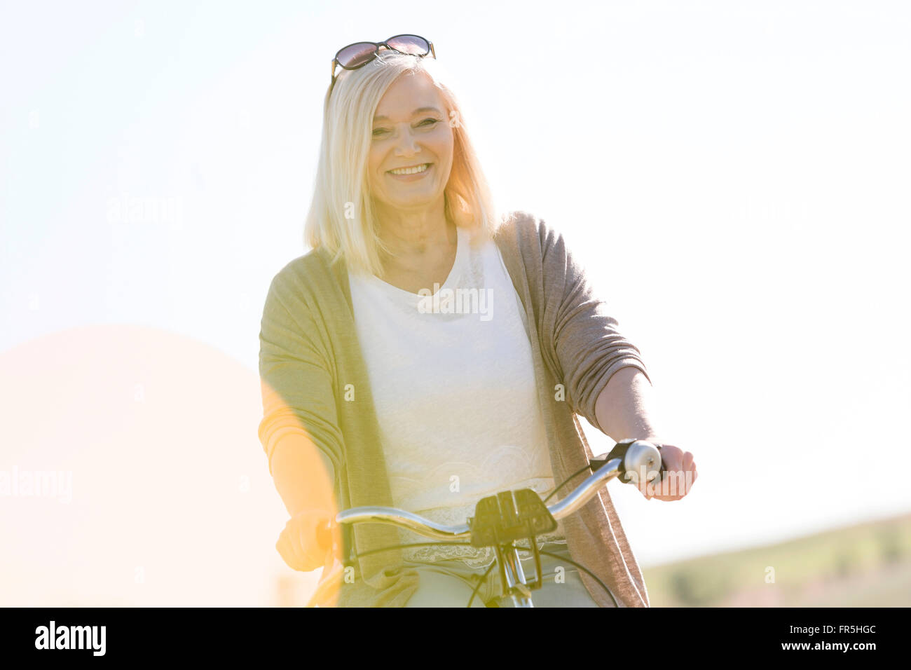 Adult riding bike hi-res stock photography and images - Alamy