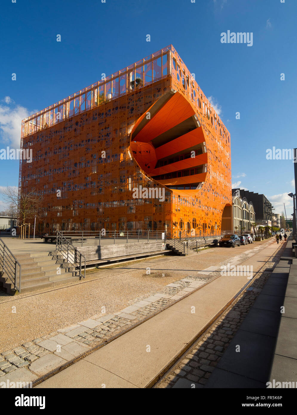 The orange cube (Jakob + Macfarlane Architects). District of the ...