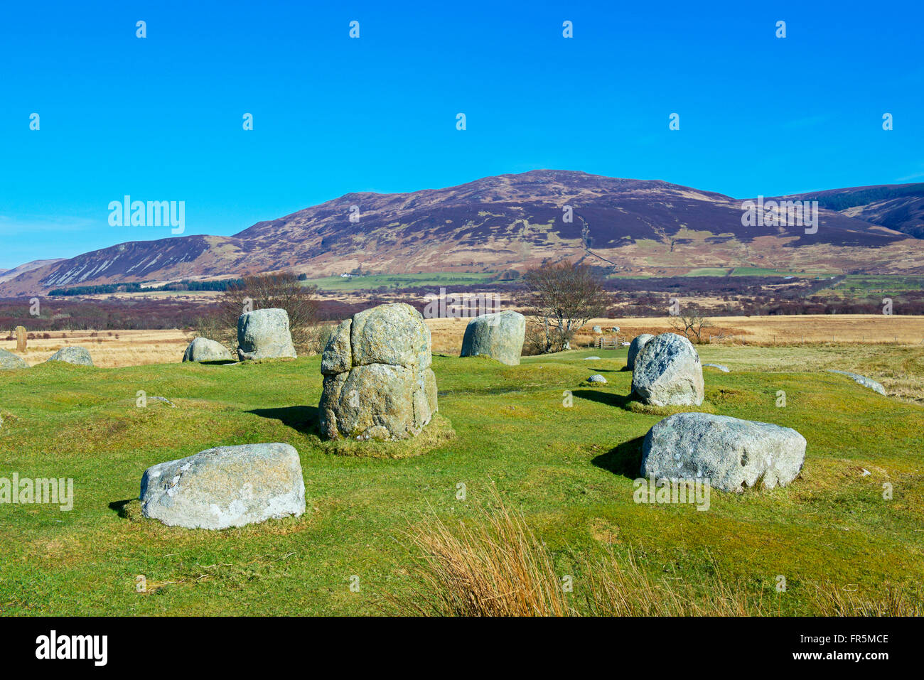 Standing Stones on Machrie Moor, Isle of Arran, North Ayrshire ...