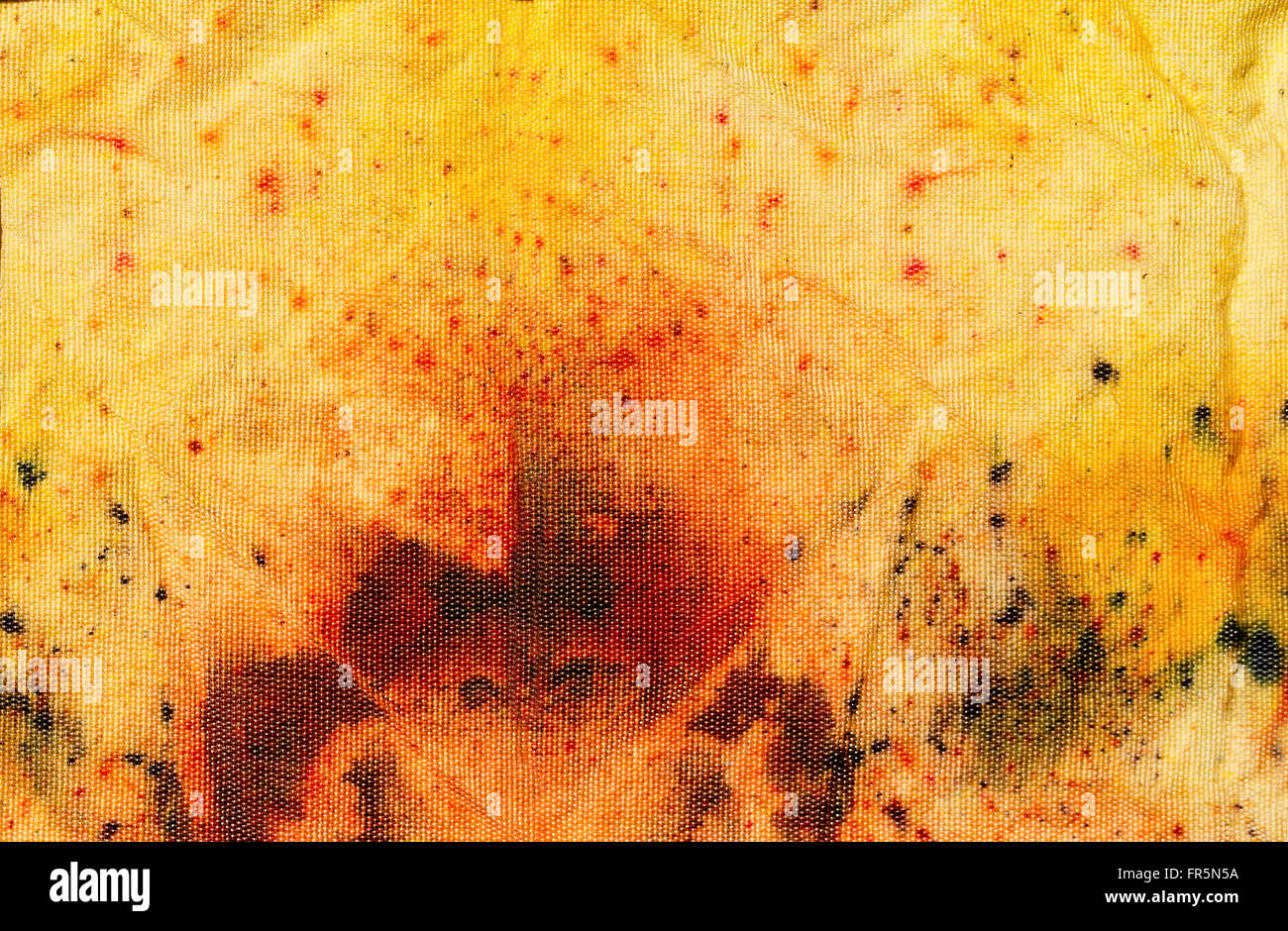 batik background, textile batik and spots. Orange color Stock Photo - Alamy