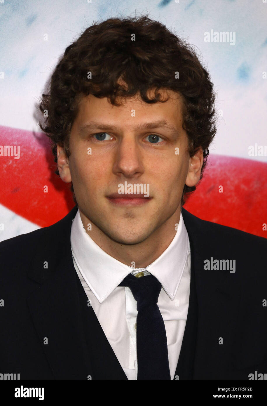 New York, New York, USA. 20th Mar, 2016. Actor JESSE EISENBERG attends ...