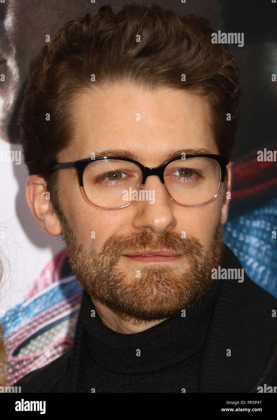 New York, New York, USA. 20th Mar, 2016. Actor MATTHEW MORRISON attends ...