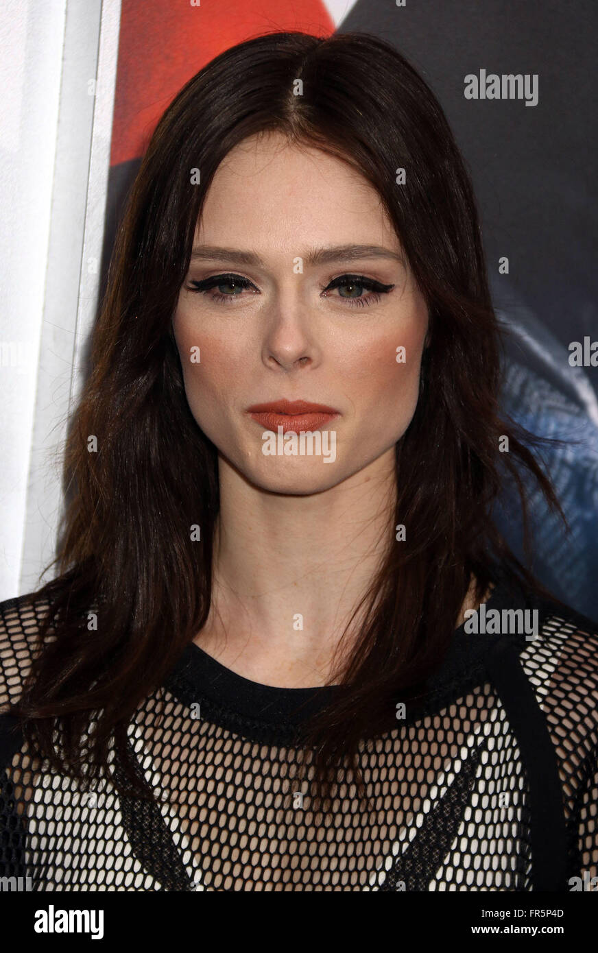 New York, New York, USA. 20th Mar, 2016. Model COCO ROCHA attends the ...