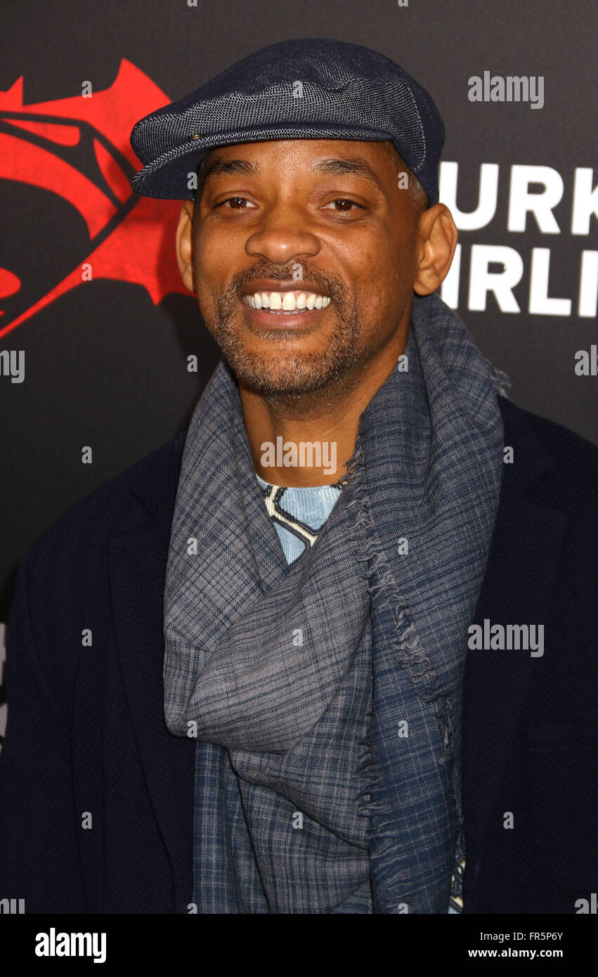 New York, New York, USA. 20th Mar, 2016. Actor WILL SMITH attends the ...