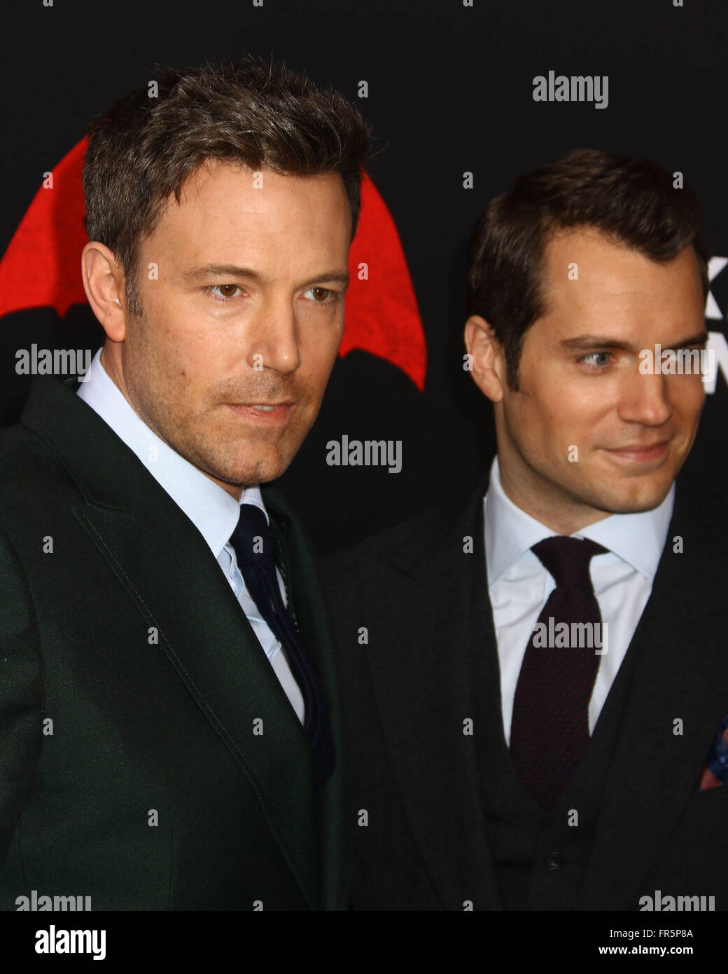 New York, New York, USA. 20th Mar, 2016. Actors BEN AFFLECK and HENRY ...