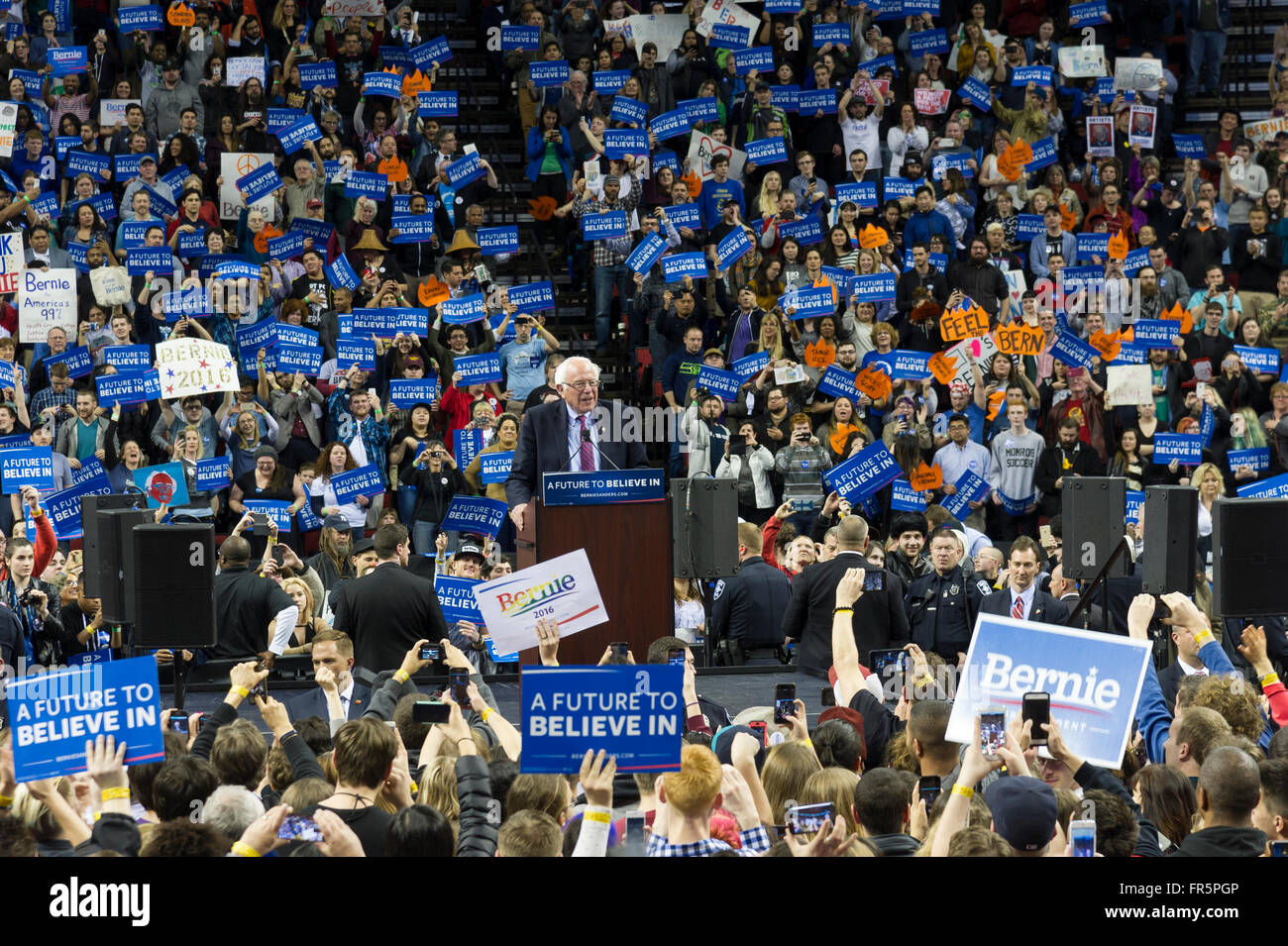 Seattle, Washington: A Future to Believe in Rally featuring Senator ...