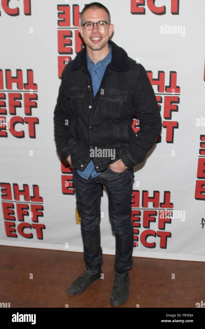 New York, NY, USA. 20th Mar, 2016. Stephen Karam at arrivals for THE ...