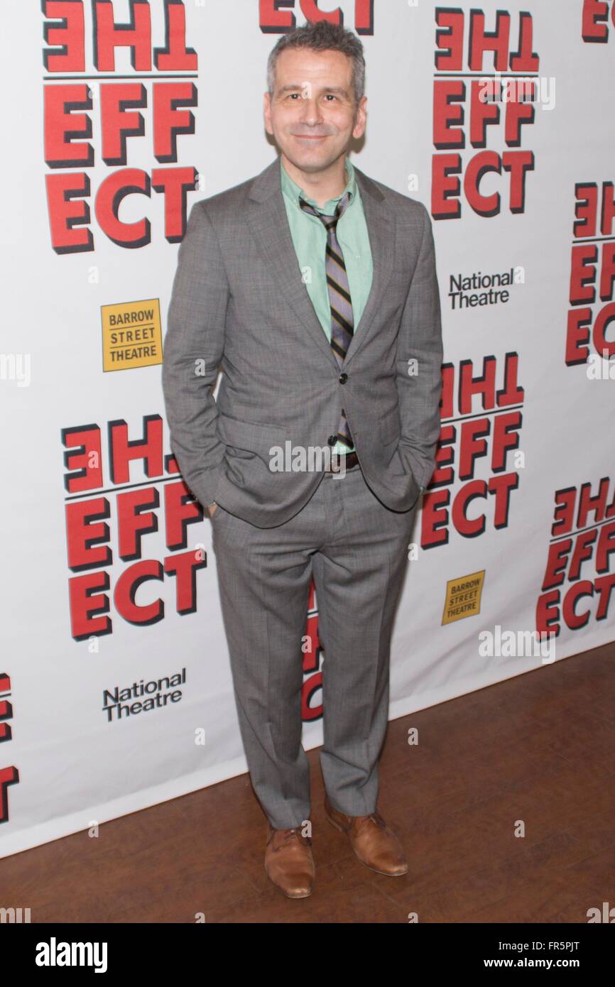 New York, NY, USA. 20th Mar, 2016. David Cromer at arrivals for THE ...