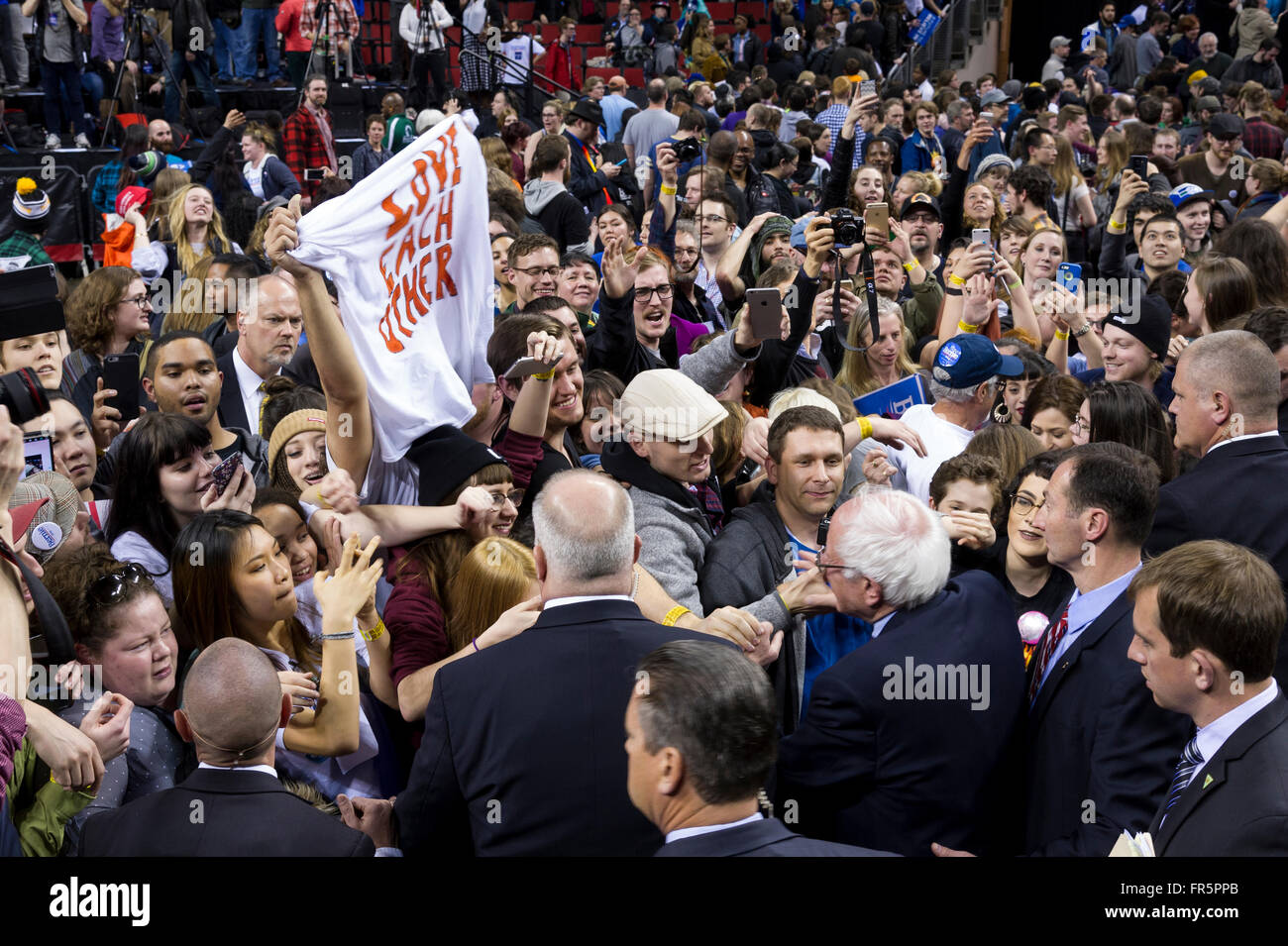 Seattle, Washington: A Future to Believe in Rally featuring Senator ...