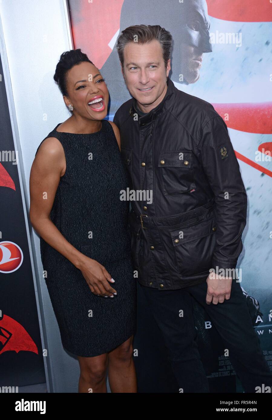 New York, NY, USA. 20th Mar, 2016. Aisha Tyler, John Corbett at ...