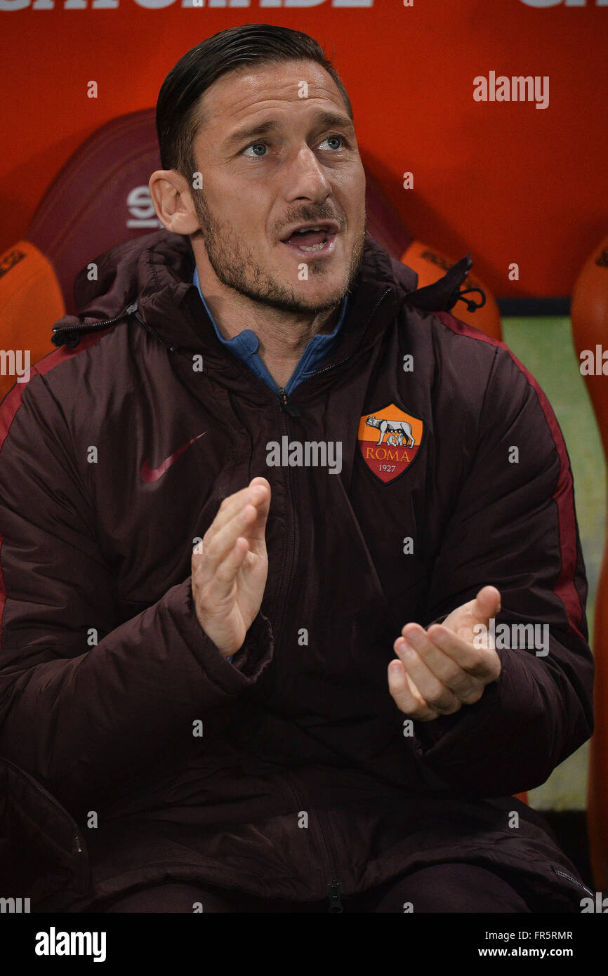 Francesco Totti Roma Roma 19-03-2016 Stadio Olimpico Football Calcio ...