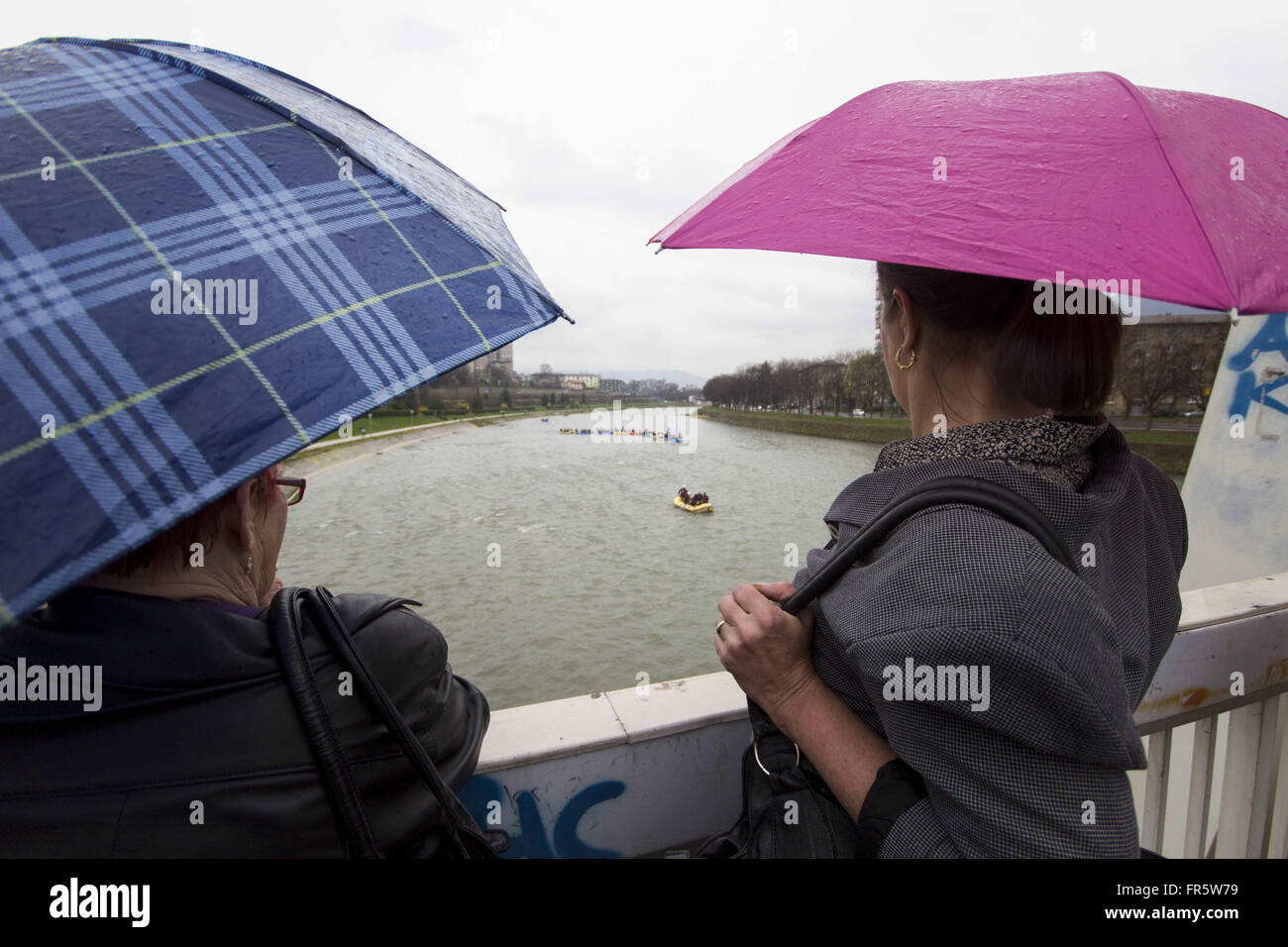 Zenica, Bosnia and Herzegovina. 21st Mar, 2016. Regatta takes place ...