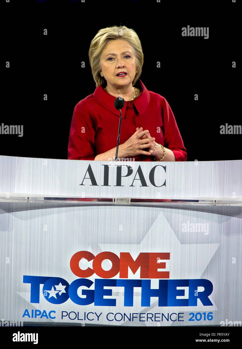 Former United States Secretary of State Hillary Rodham Clinton, a ...