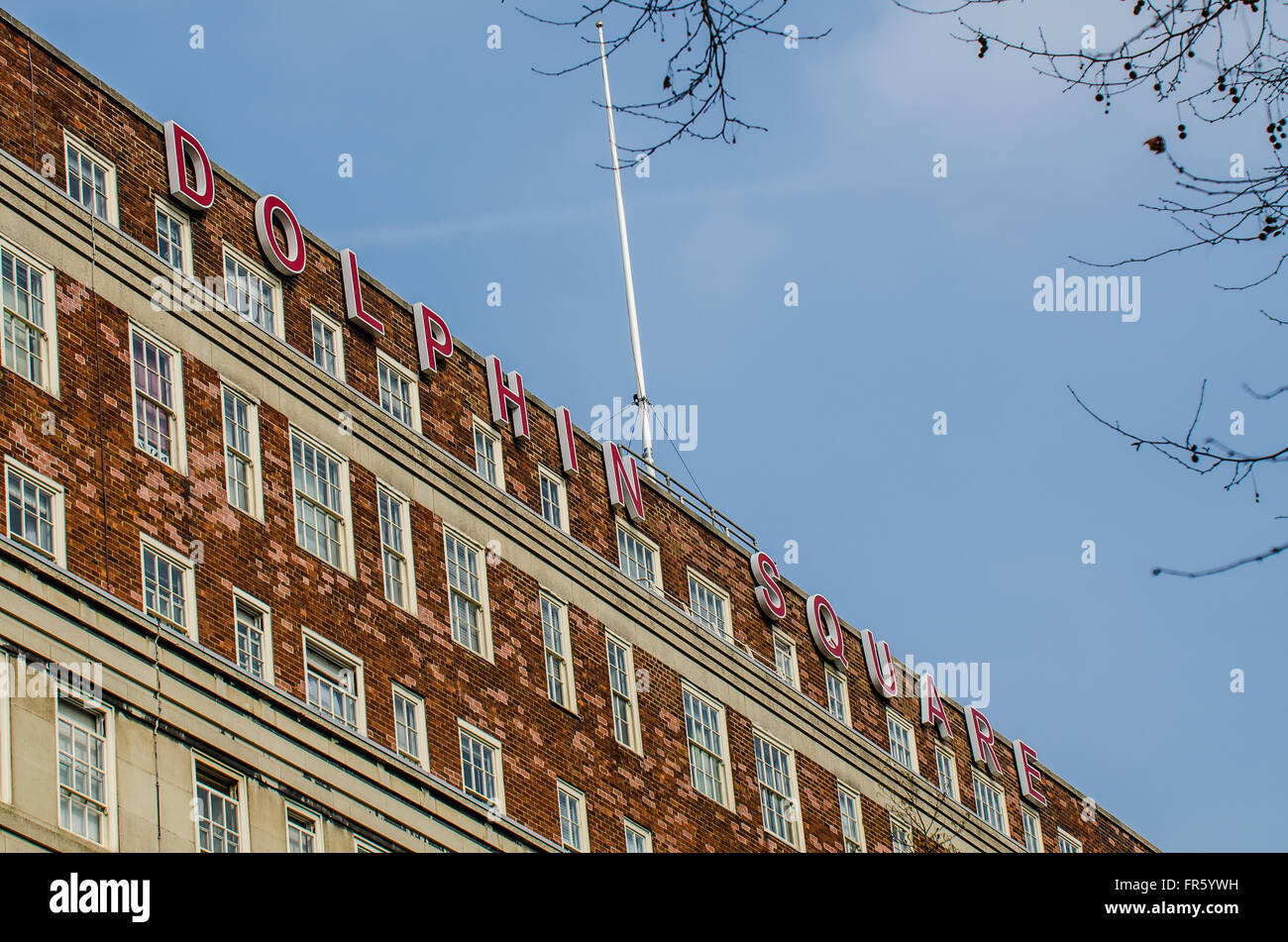 Dolphin Square is a block of private flats and business complex built ...
