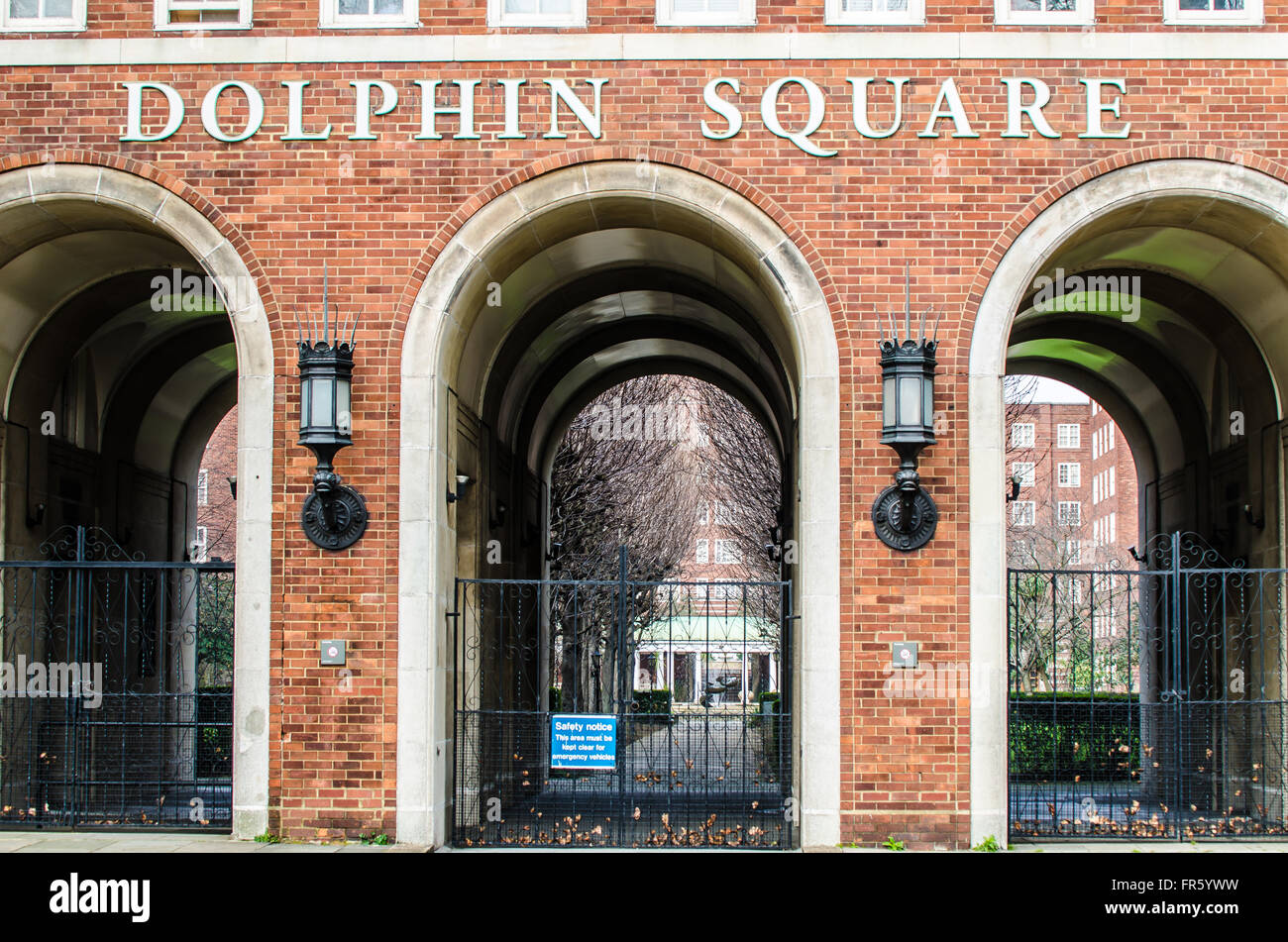 Dolphin Square is a block of private flats and business complex built ...