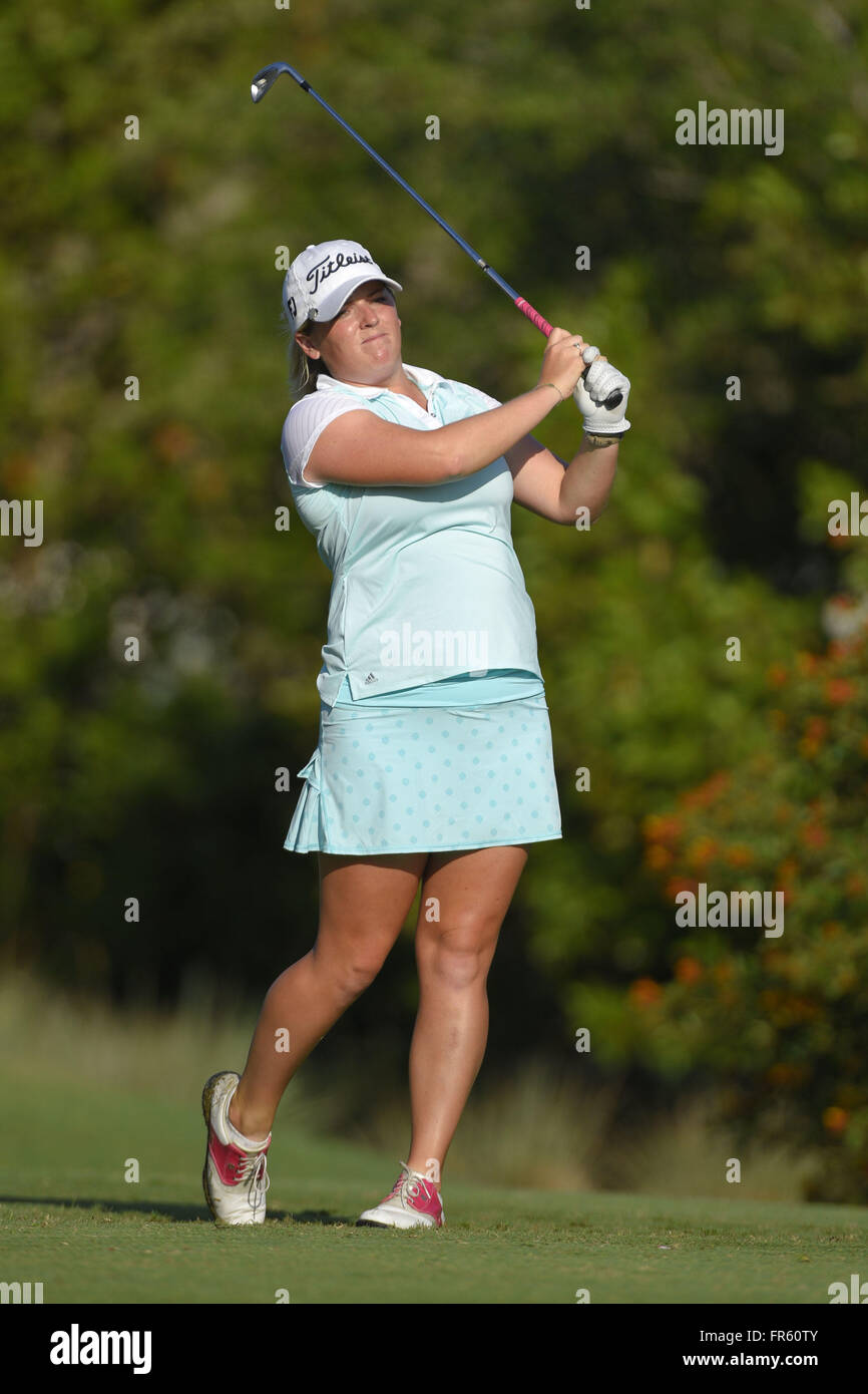 April 19, 2015 - Fort Myers, Florida, USA - Hannah Collier during the ...