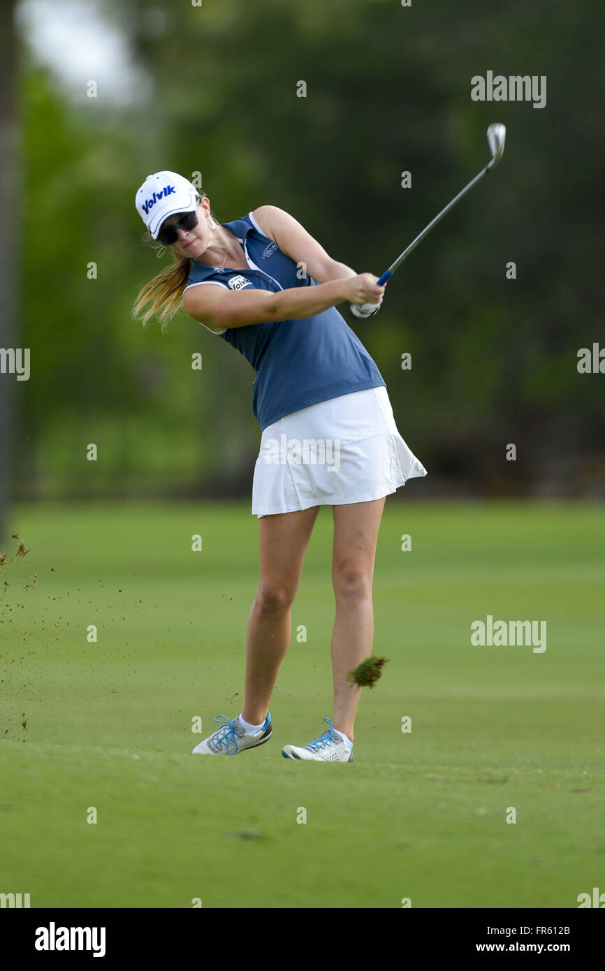 April 18, 2015 - Fort Myers, Florida, USA - Becca Huffer during the ...