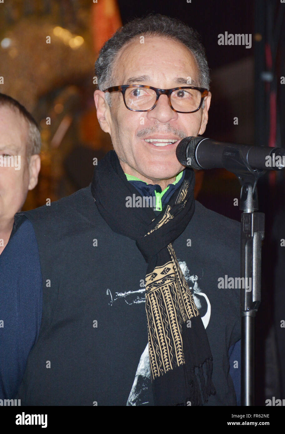 Las Vegas, Nevada, USA. 21st Mar, 2016. Musician Michael Carabello ...