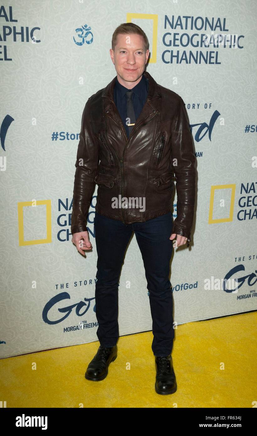 New York, NY, USA. 21st Mar, 2016. Joseph Sikora at arrivals for THE ...