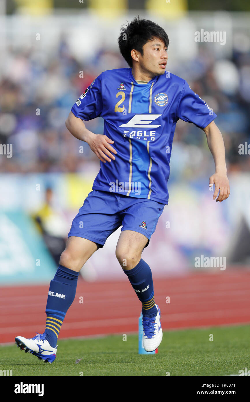 Tokyo, Japan. 20th Mar, 2016. Satoru Hoshino (Zelvia) Football /Soccer : 2016 J2 League match ...