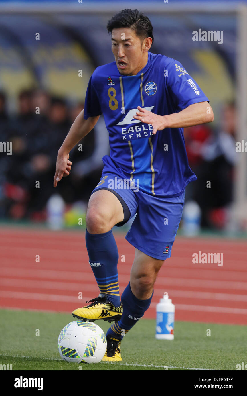 Tokyo, Japan. 20th Mar, 2016. Tatsuya Yazawa (Zelvia) Football /Soccer ...