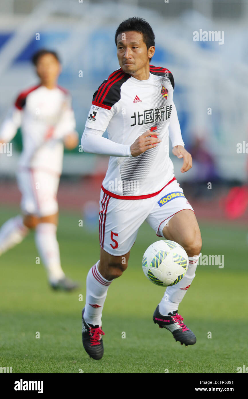 Tokyo, Japan. 20th Mar, 2016. Kosuke Ota (Zweigen) Football /Soccer : 2016 J2 League match ...