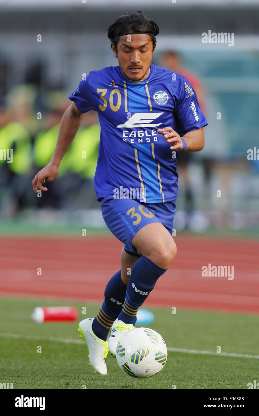 Tokyo, Japan. 20th Mar, 2016. Yuki Nakajima (Zelvia) Football /Soccer : 2016 J2 League match ...
