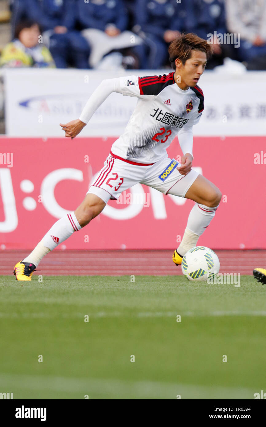 Tokyo, Japan. 20th Mar, 2016. Kazuaki Mawatari (Zweigen) Football /Soccer : 2016 J2 League match ...