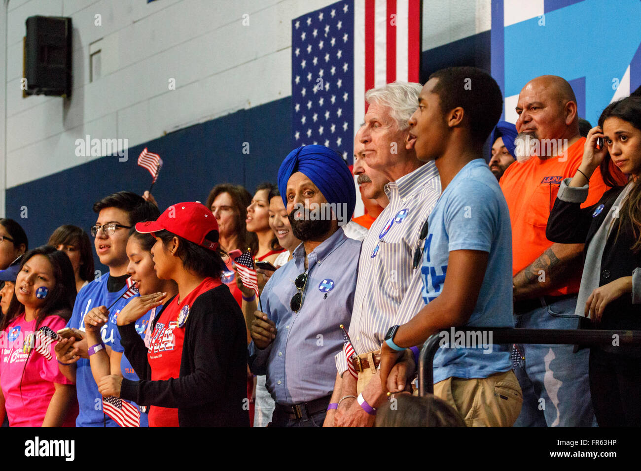 Phoenix, Arizona, USA. 21th March, 2016. Former Secretary of State ...
