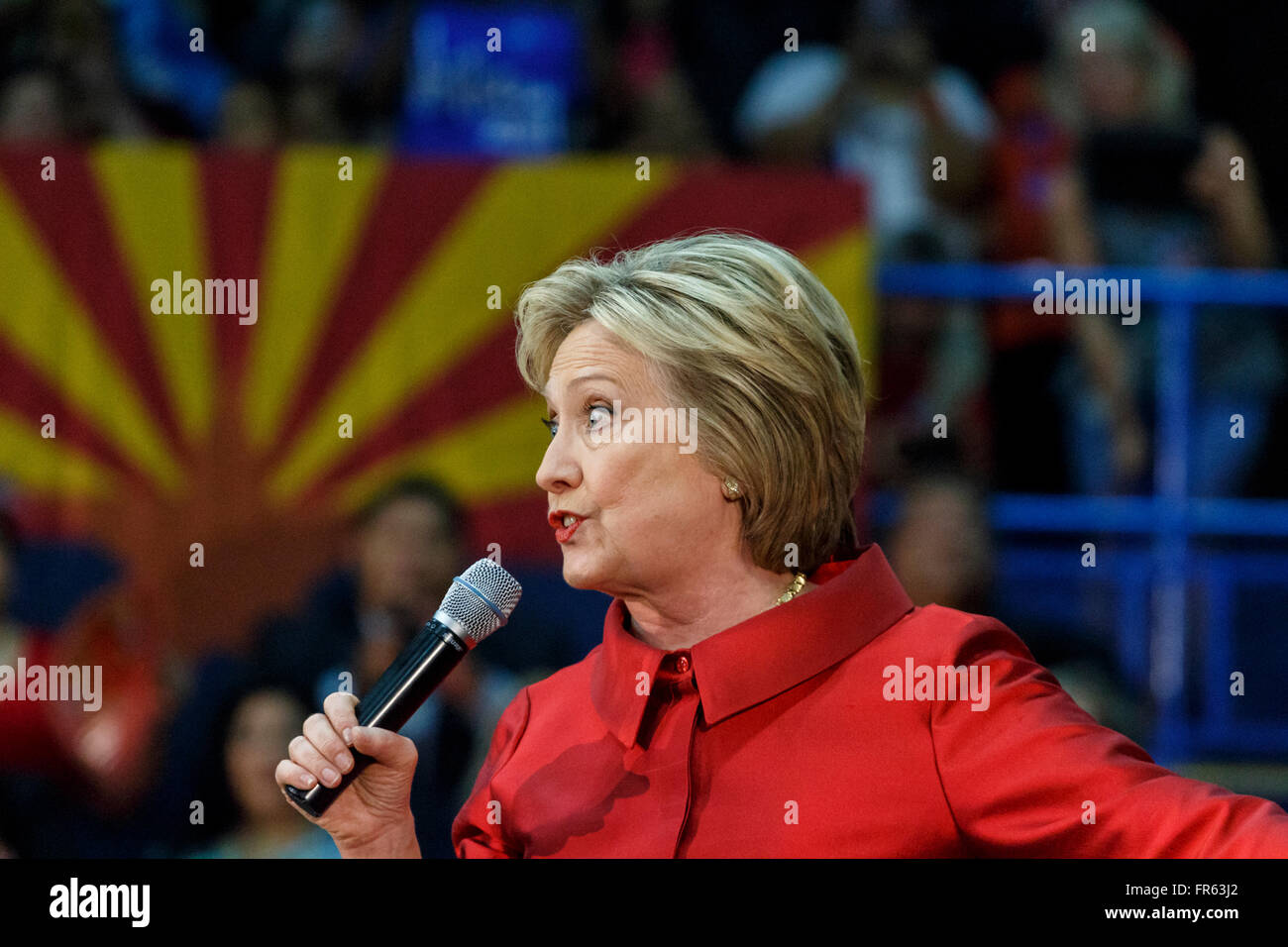 Phoenix, Arizona, USA. 21th March, 2016. Former Secretary of State ...