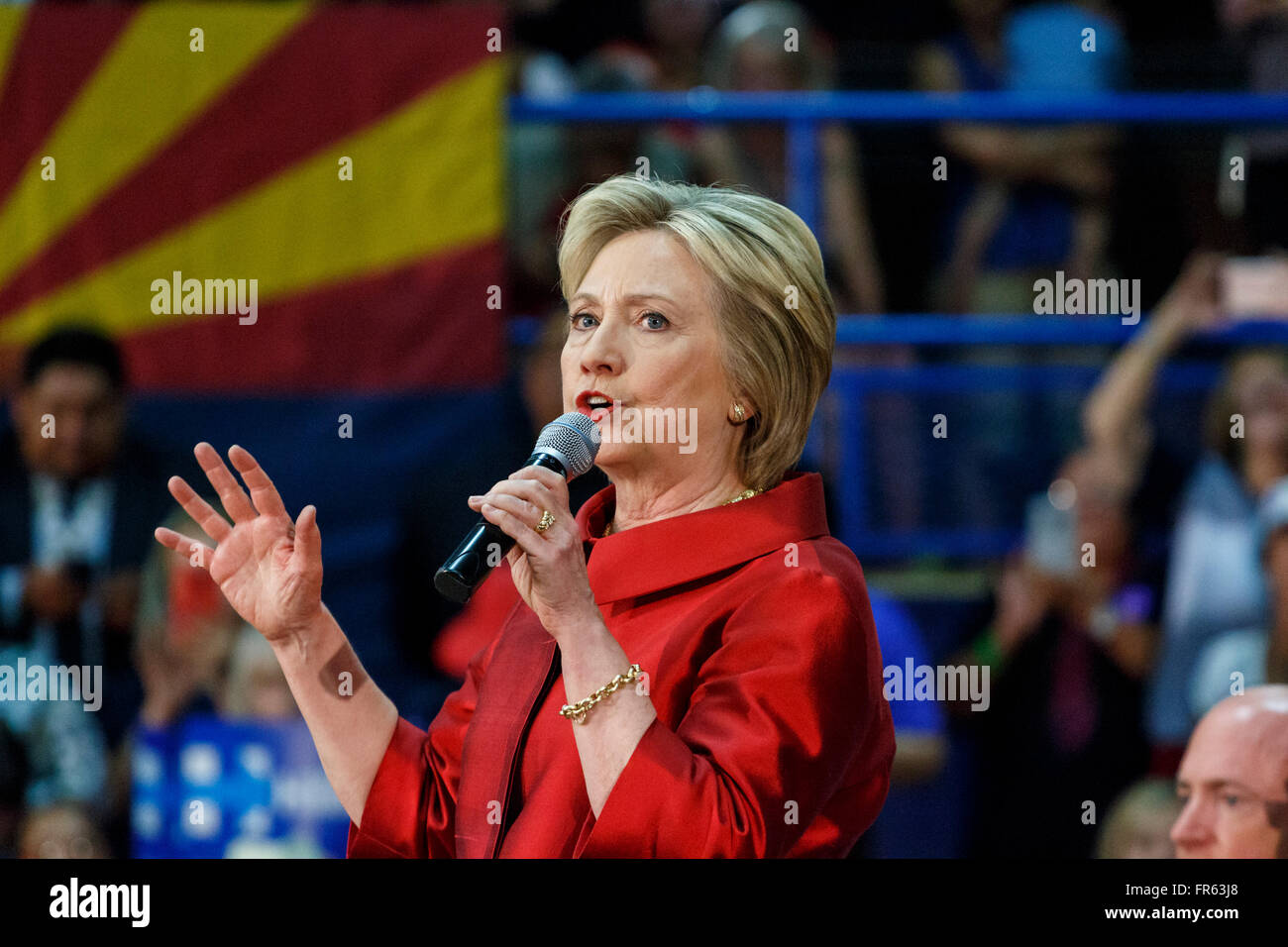 Phoenix, Arizona, USA. 21th March, 2016. Former Secretary of State ...
