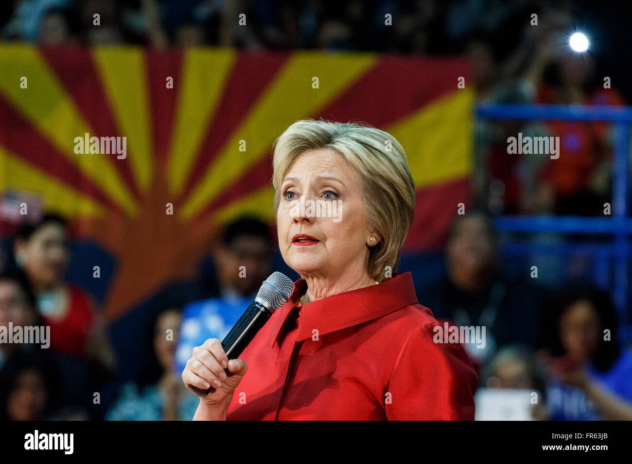 Phoenix, Arizona, USA. 21th March, 2016. Former Secretary of State ...