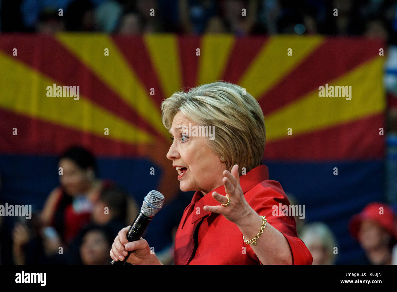Phoenix, Arizona, USA. 21th March, 2016. Former Secretary of State ...