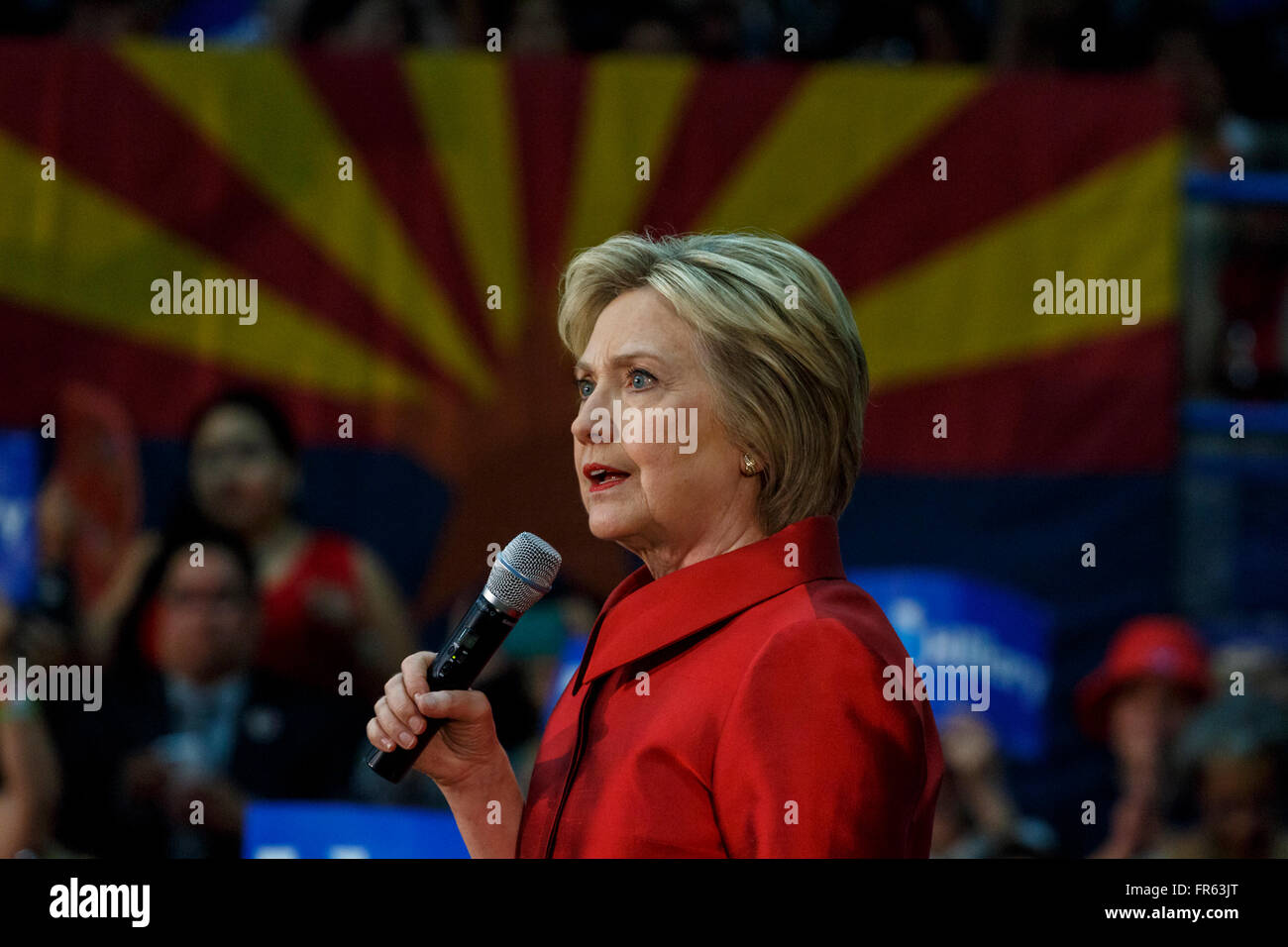 Phoenix, Arizona, USA. 21th March, 2016. Former Secretary of State ...