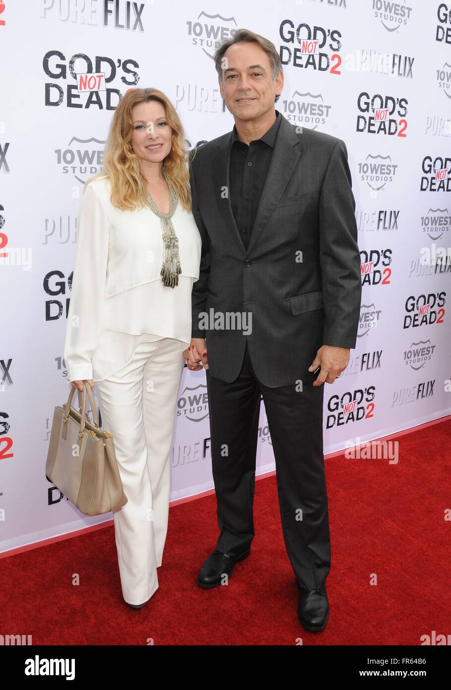 Los Angeles, CA, USA. 21st Mar, 2016. Cady McClain, Jon Lindstrom at ...