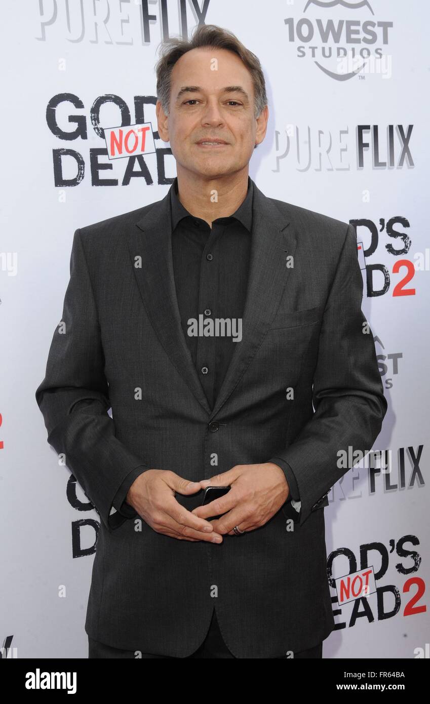 Los Angeles, CA, USA. 21st Mar, 2016. Jon Lindstrom at arrivals for GOD ...