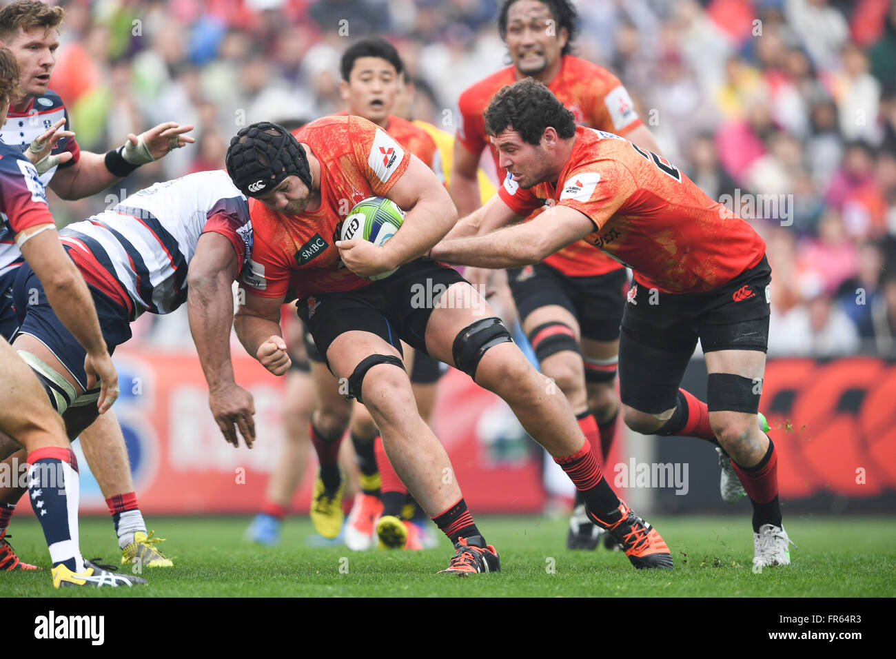 Tokyo, Japan. 19th Mar, 2016. (L-R) Timothy Bond, Tomas Leonardi ...