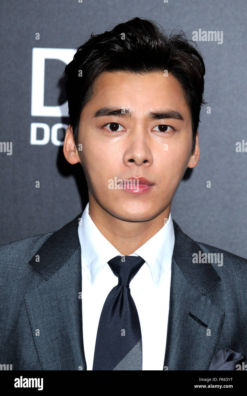 New York City. 20th Mar, 2016. Li Yifeng attends the 'Batman V Superman ...