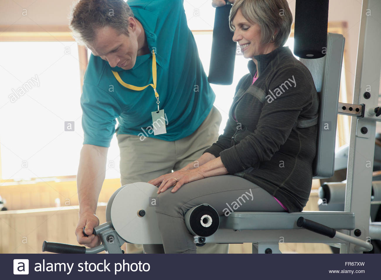 Personal trainer hi-res stock photography and images - Alamy