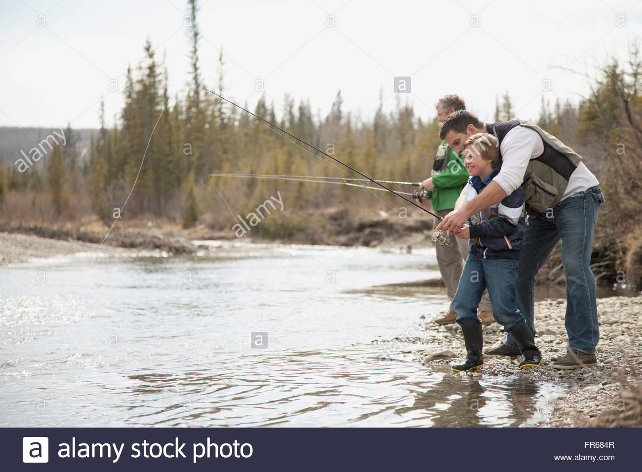 Out fishing hi-res stock photography and images - Alamy