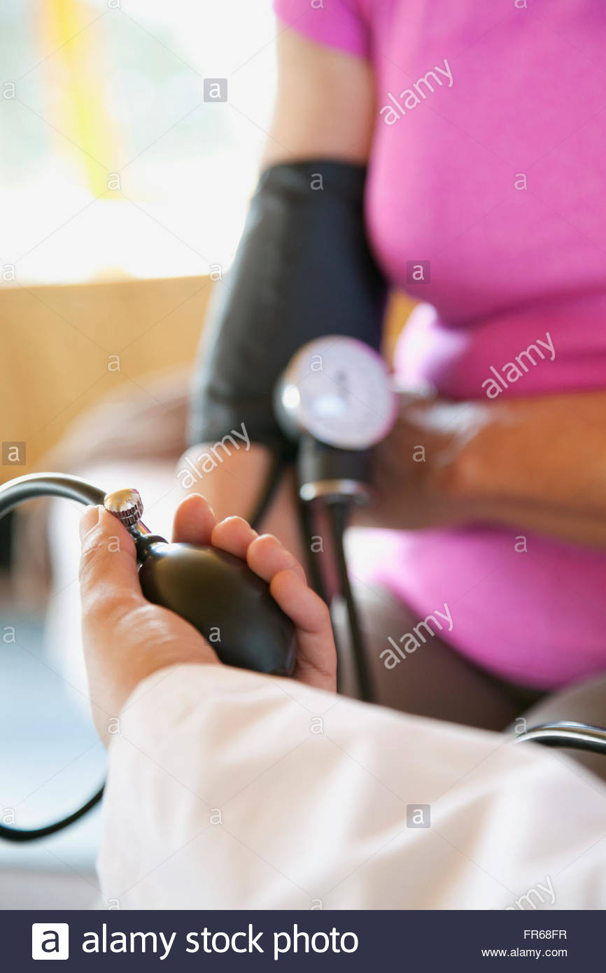 Blood pressure taken hi-res stock photography and images - Alamy