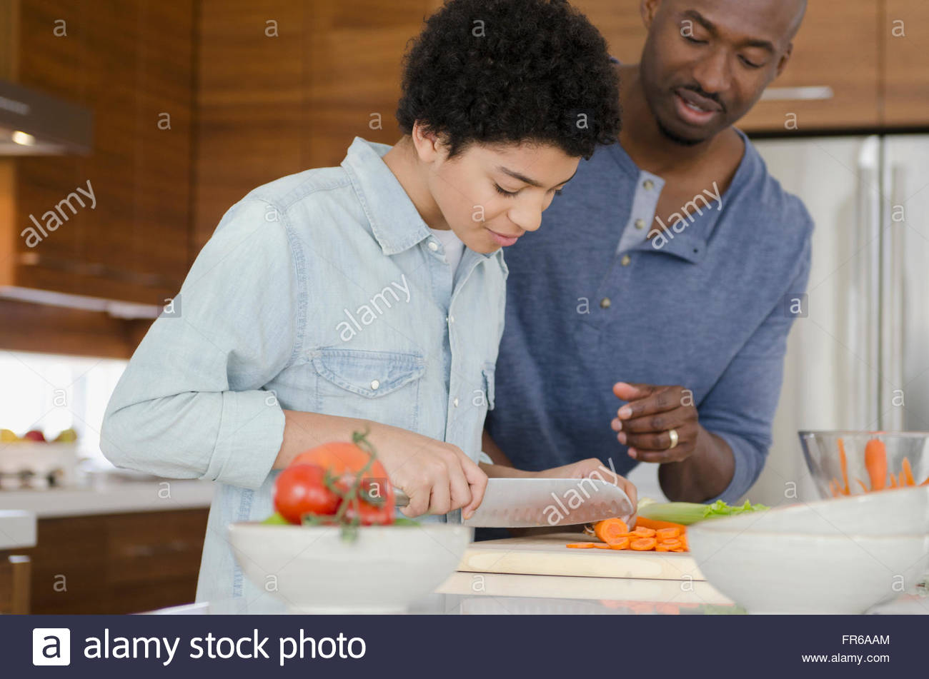 father and son hanging out together Stock Photo - Alamy
