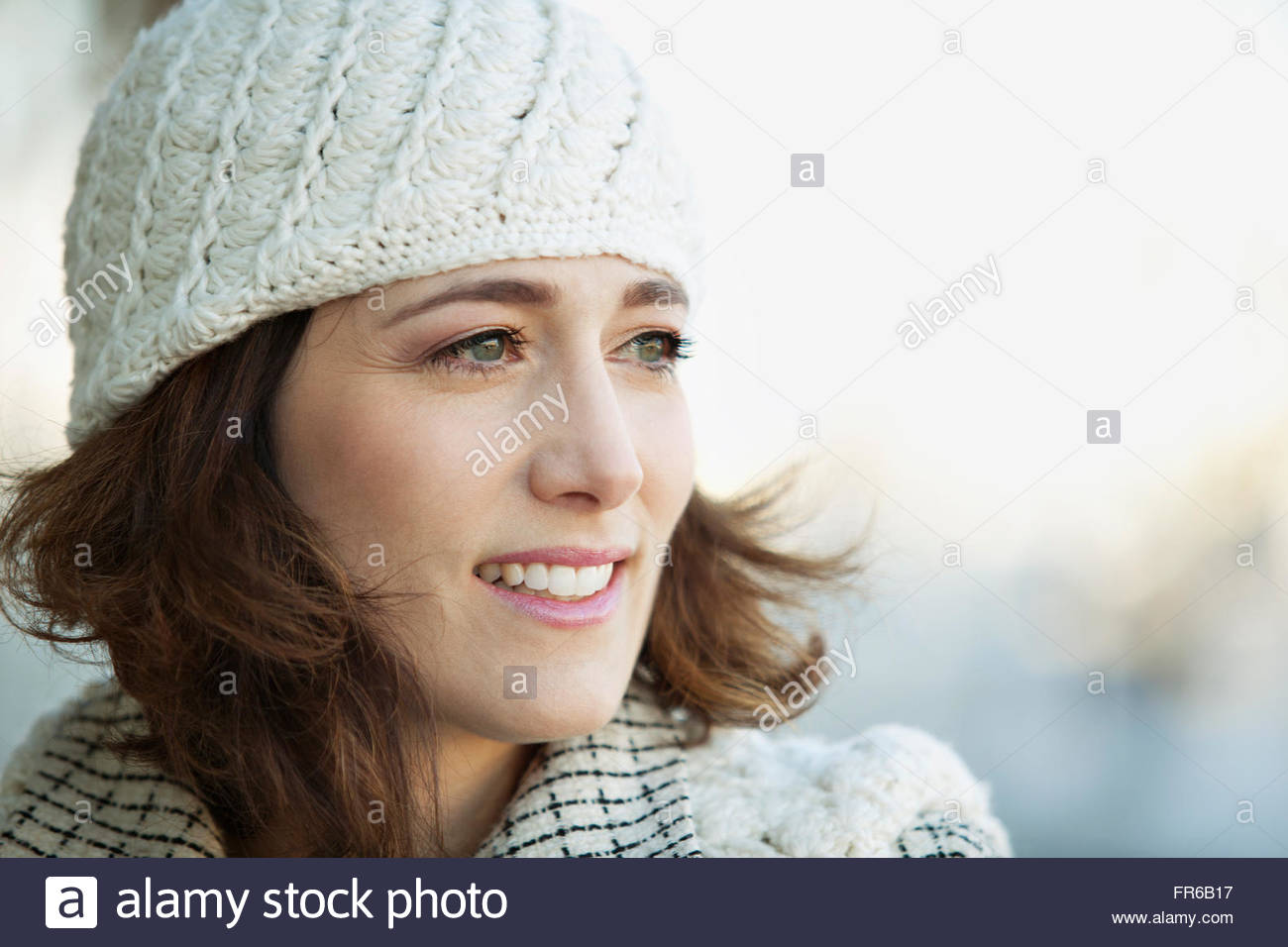 Trendy woman out walking hi-res stock photography and images - Alamy