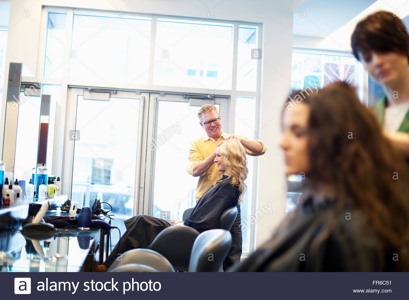Hair Salon Products Stock Photos & Hair Salon Products Stock Images - Alamy
