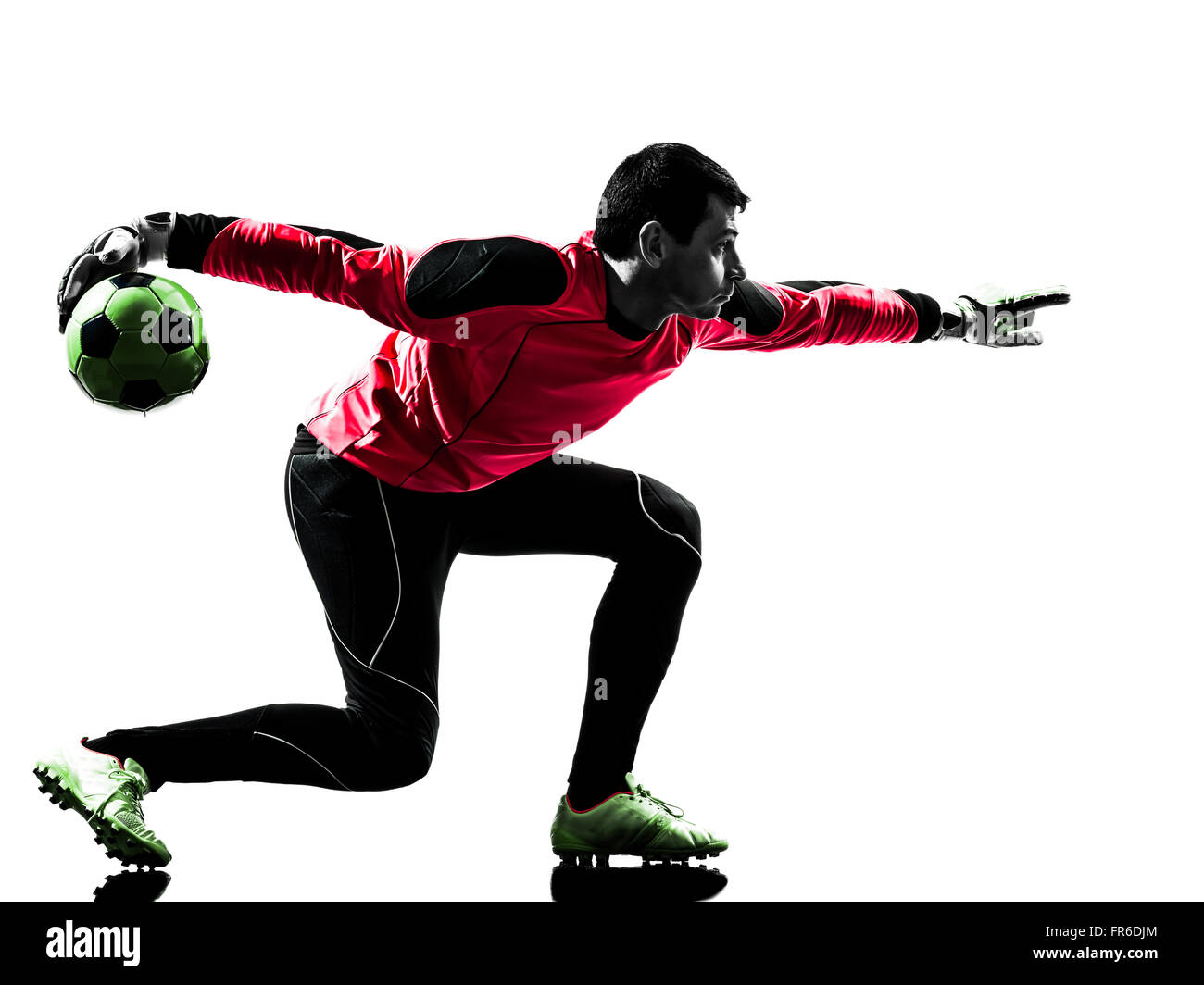 Back view of goalkeeper hi-res stock photography and images - Alamy