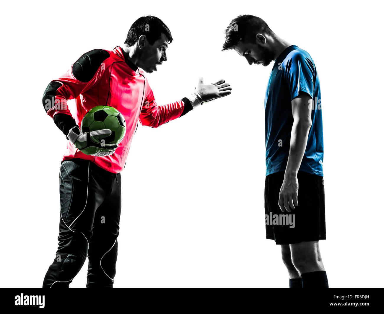 Soccer goalie goalkeeper Cut Out Stock Images & Pictures - Alamy