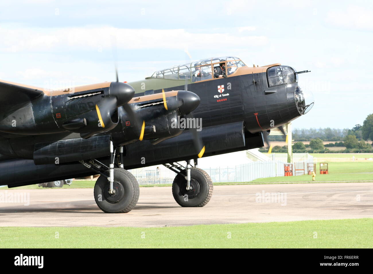 Avro Lancaster of the Battle of Britain Memorial Flight at Kemble ...