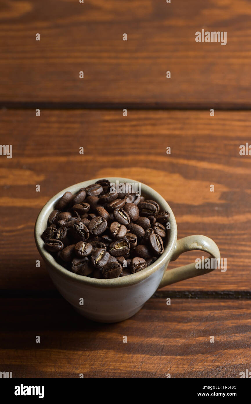 Preparation of coffee sequence Stock Photo - Alamy