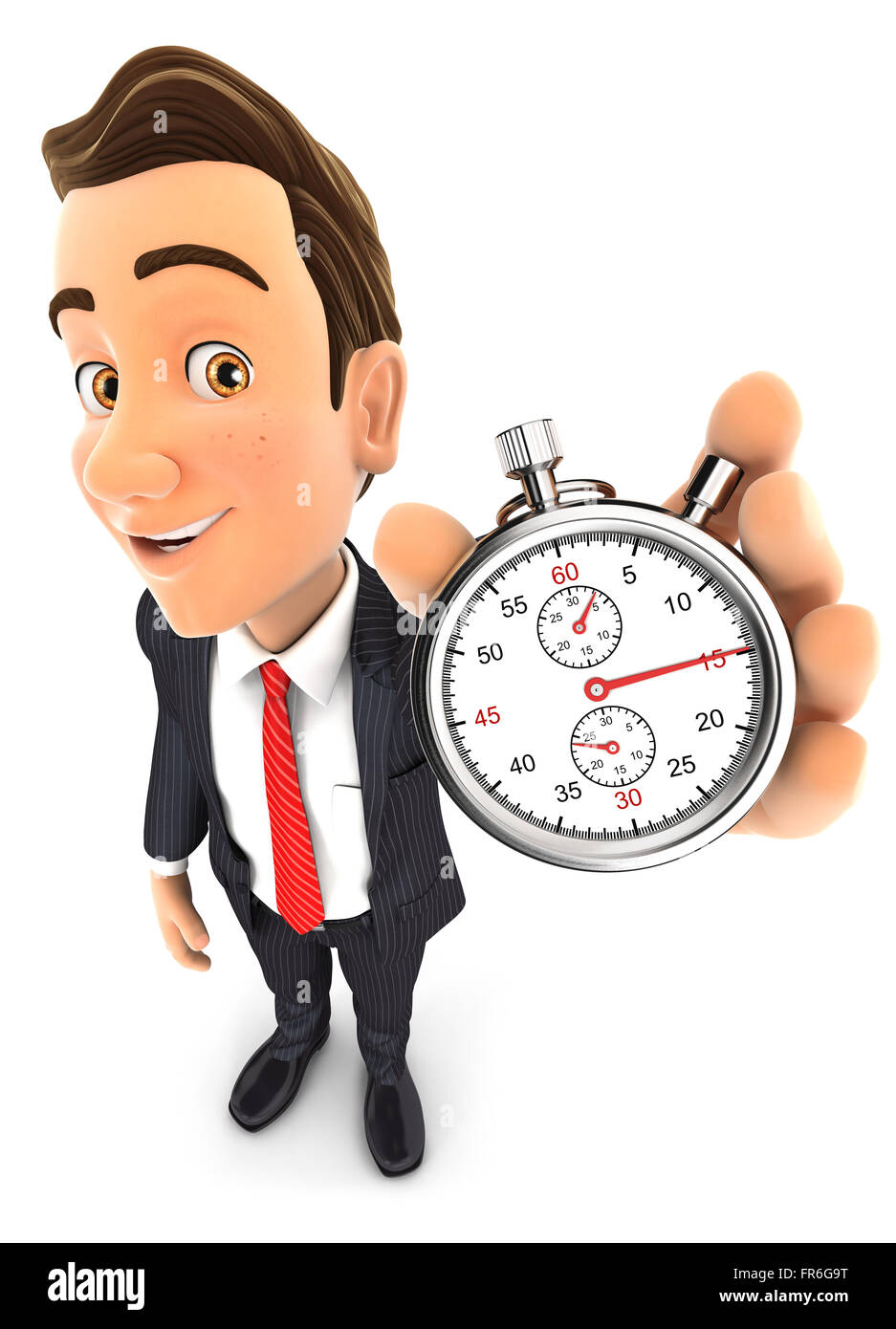 Cartoon stopwatch hi-res stock photography and images - Alamy